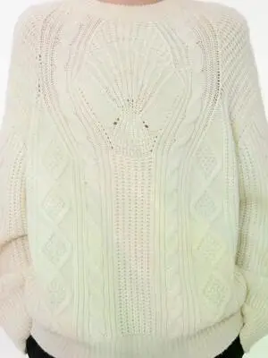 Loulou De Saison Silva Cable Knit Sweater