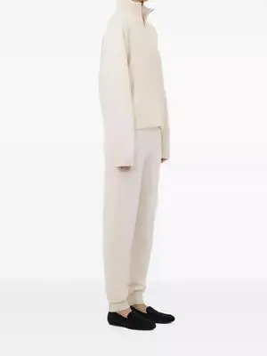 Loulou De Saison Dries Zip-front Sweater - Neutrals