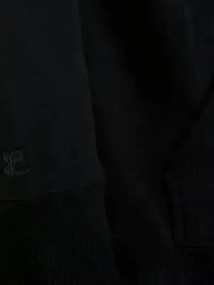COURREGES Embroidered-logo Hoodie
