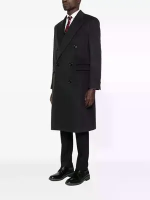 LARDINI Double-breasted Cashmere Coat