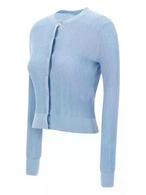 Max Mara Sequin-embellished Ribbed Cardigan
