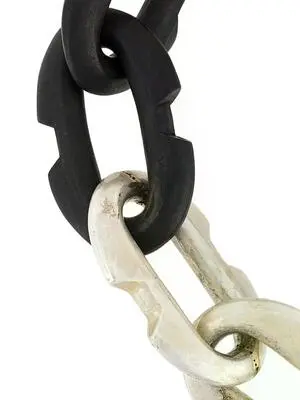 PARTS OF FOUR Massive Deco Link Infinity Chain Necklace