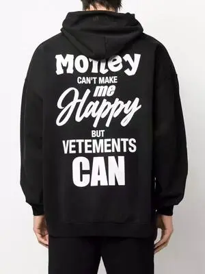 Vetements Graphic-print Cotton Hoodie