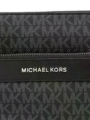 Michael Kors Hudson Monogram Messenger Bag