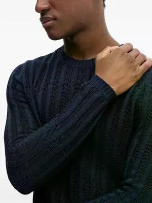 Barena Venezia Ribbed Knit Crew Neck Sweater