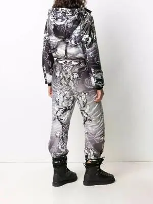 Philipp Plein Baroque Ski Jumpsuit - Grey