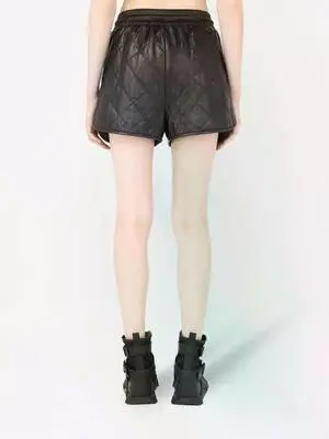 Dolce & Gabbana Quilted Leather Track Shorts