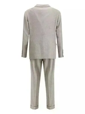Brunello Cucinelli Peaked-lapel Check Suit