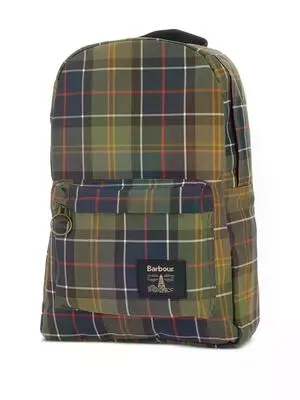 Barbour Tartan Pattern Backpack