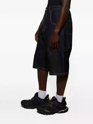Vetements Denim Utility Shorts