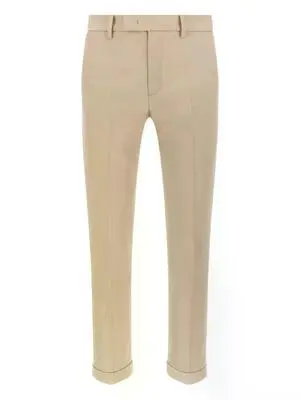 DEPARTMENT 5 Pressed Turn-up Trousers - Neutrals