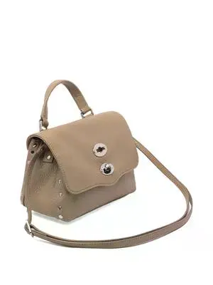 ZANELLATO Postina Studded Mini Bag - Grey