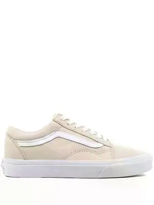 VANS Old Skool Leather Lace-up Sneakers - Neutrals