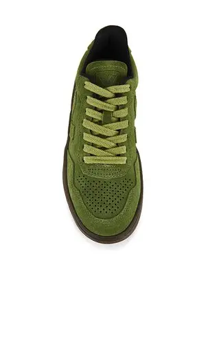VEJA V-90 Suede Sneaker - Green
