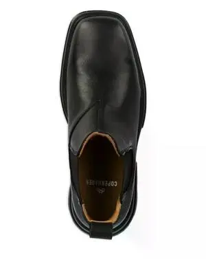 SUMMERY COPENHAGEN Elastic-panelled Lug-sole Boots