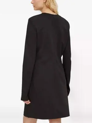 BRUUNS BAZAAR V-neck Mini Dress