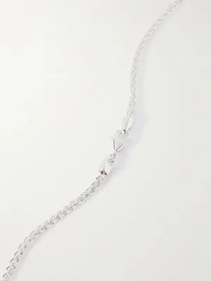 LOREN STEWART Sterling And Quartz Necklace