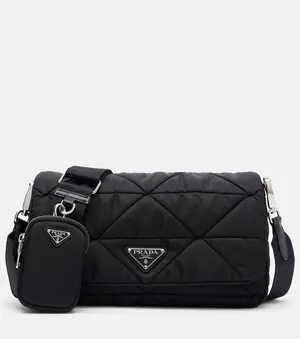 Prada Quilted Re-nylon Shoulder Bag