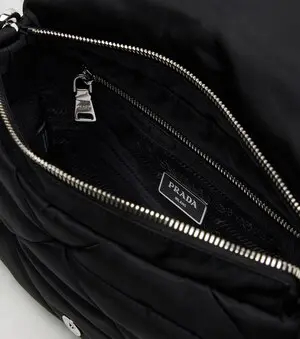 Prada Quilted Re-nylon Shoulder Bag