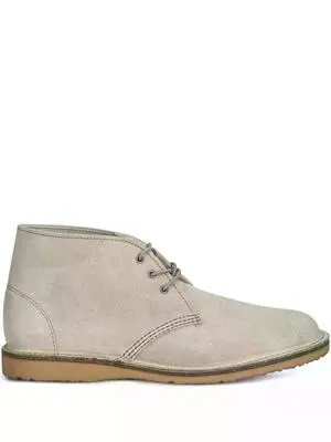 Red Wing Suede Lace-up Boots