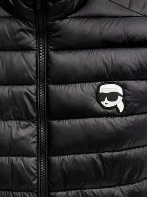 Karl Lagerfeld Quilted Logo-patch Gilet