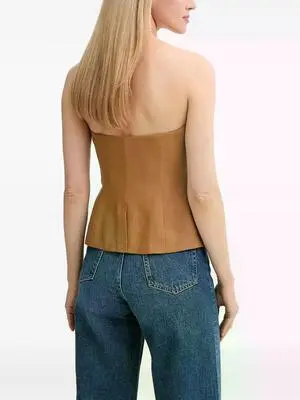 A.L.C. Strapless Darted Bodice Top
