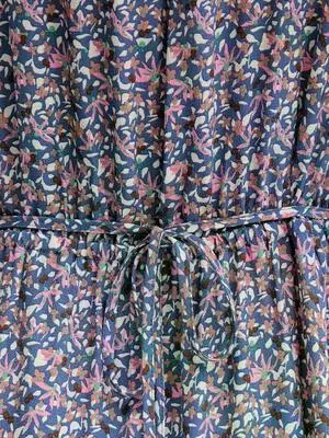 Marc O'polo Floral Print Button-front Midi Dress