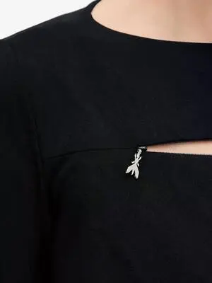 Patrizia Pepe Long-sleeved Mini Dress