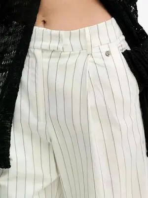 PEDRO DEL HIERRO High Waist Pinstriped Trousers