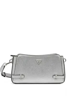 Guess Metallic Finish Satchel Bag