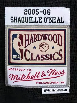 Mitchell & Ness Shaquille O'neal "heat" 32 Swingman Jersey By - Black