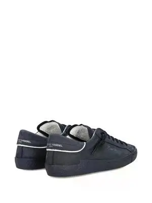 Philippe Model Leather Low-top Sneakers - Blue