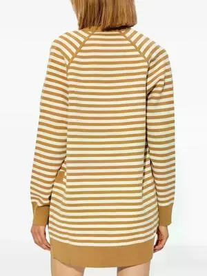 Max Mara Striped V-neck Cardigan