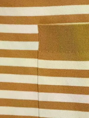 Max Mara Striped V-neck Cardigan