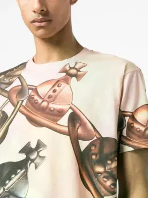 VIVIENNE WESTWOOD Graphic-print Cotton T-shirt