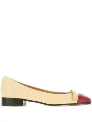 Valentino Garavani Kidskin Ballerinas - Neutrals