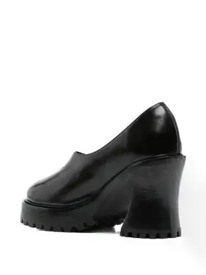 NICOLE SALDANA Hannah Platform Block-heel Pumps