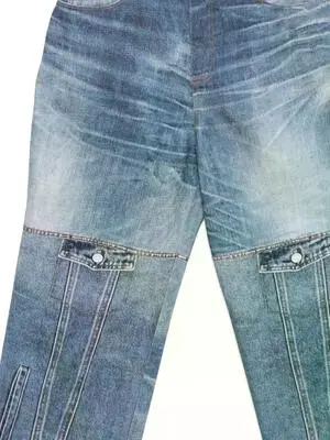 Andersson Bell Custom-like Printed Denim Trousers