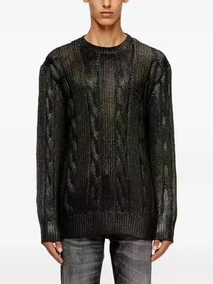 DIESEL® K-michiu Cable Knit Sweater