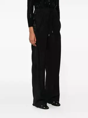 Ermanno Scervino Lace Insert Drawstring Trousers