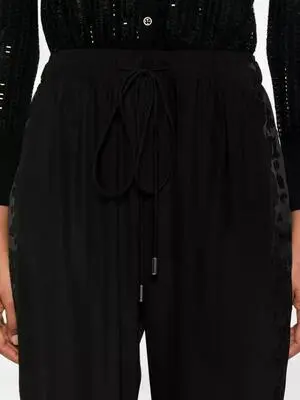 Ermanno Scervino Lace Insert Drawstring Trousers