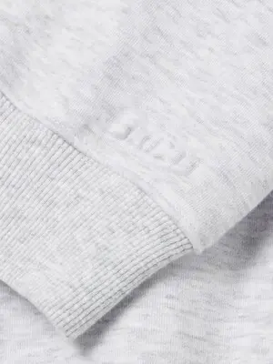 SKIMS Cotton-blend Jersey Long Sleeve Henley - Gray