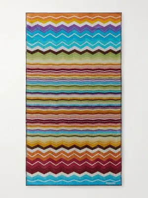 Missoni Hugo Striped Cotton-terry Towel