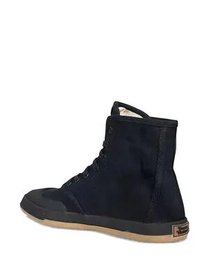 VIVIENNE WESTWOOD High-top Logo Print Sneakers