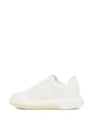 Emporio Armani Leather Platform Sneakers