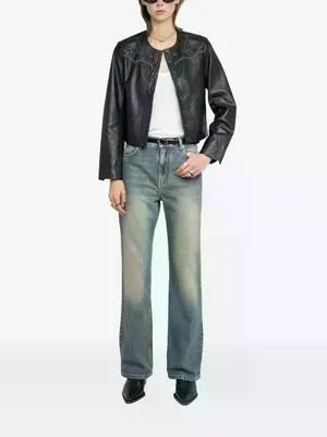Zadig&Voltaire Faded Straight-leg Jeans