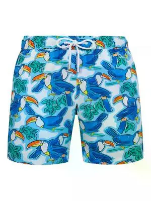 BLUEMINT Arthus Toucan-print Swim Shorts