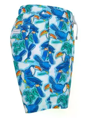 BLUEMINT Arthus Toucan-print Swim Shorts
