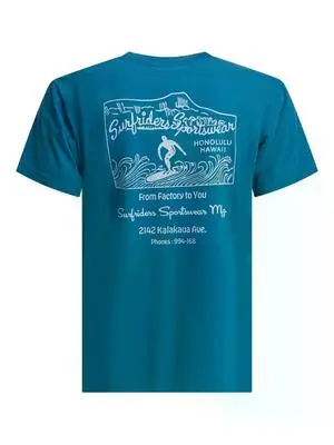 SUN SURF Surfer-graphic T-shirt