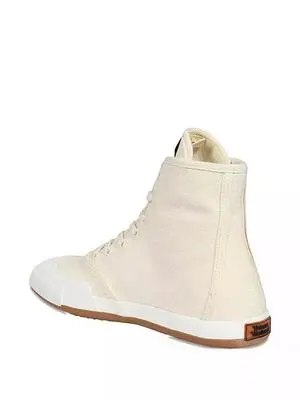 VIVIENNE WESTWOOD High-top Trainers With Crown Logo - White